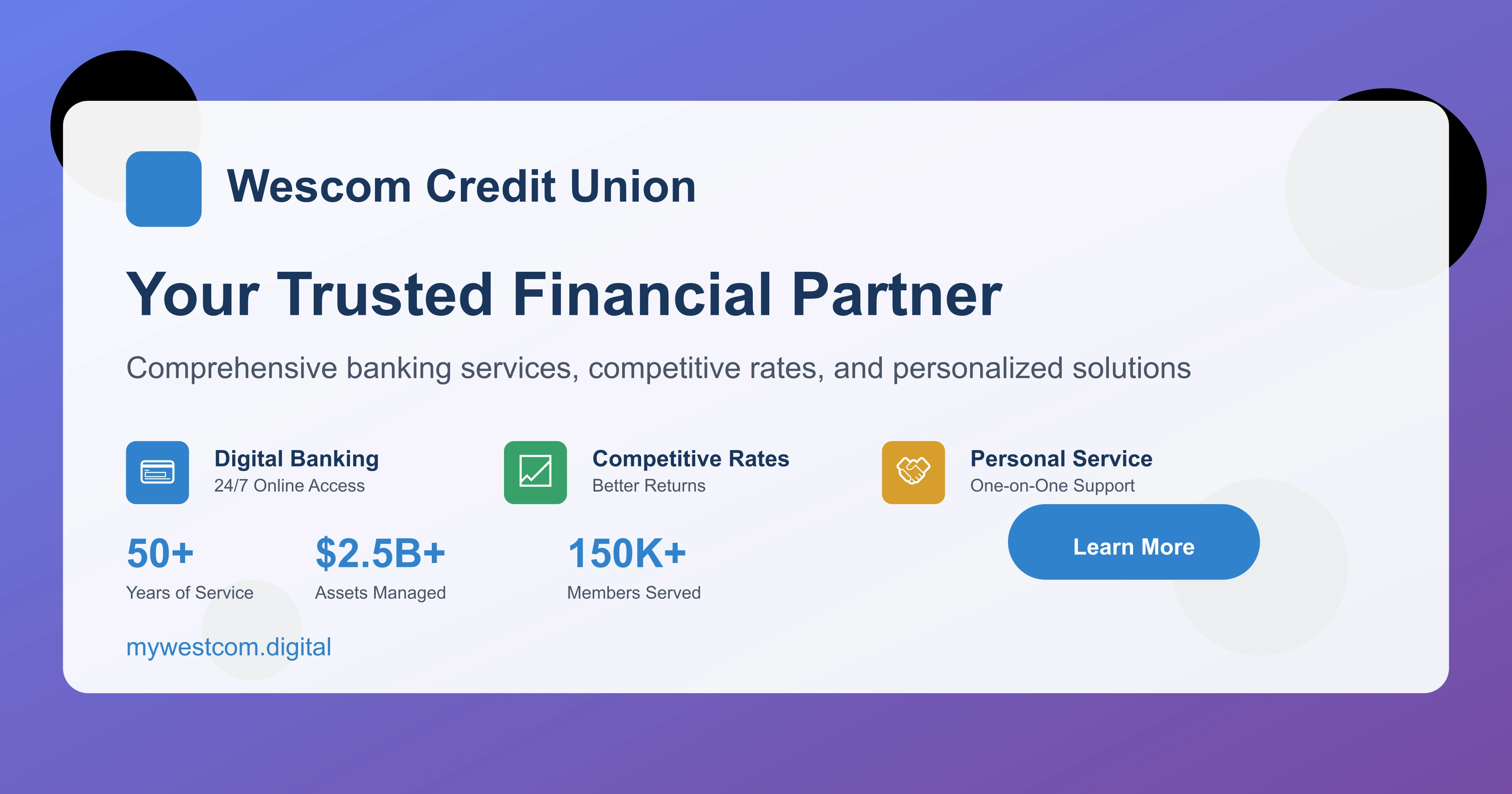 Wescom Credit Union - Banking Services